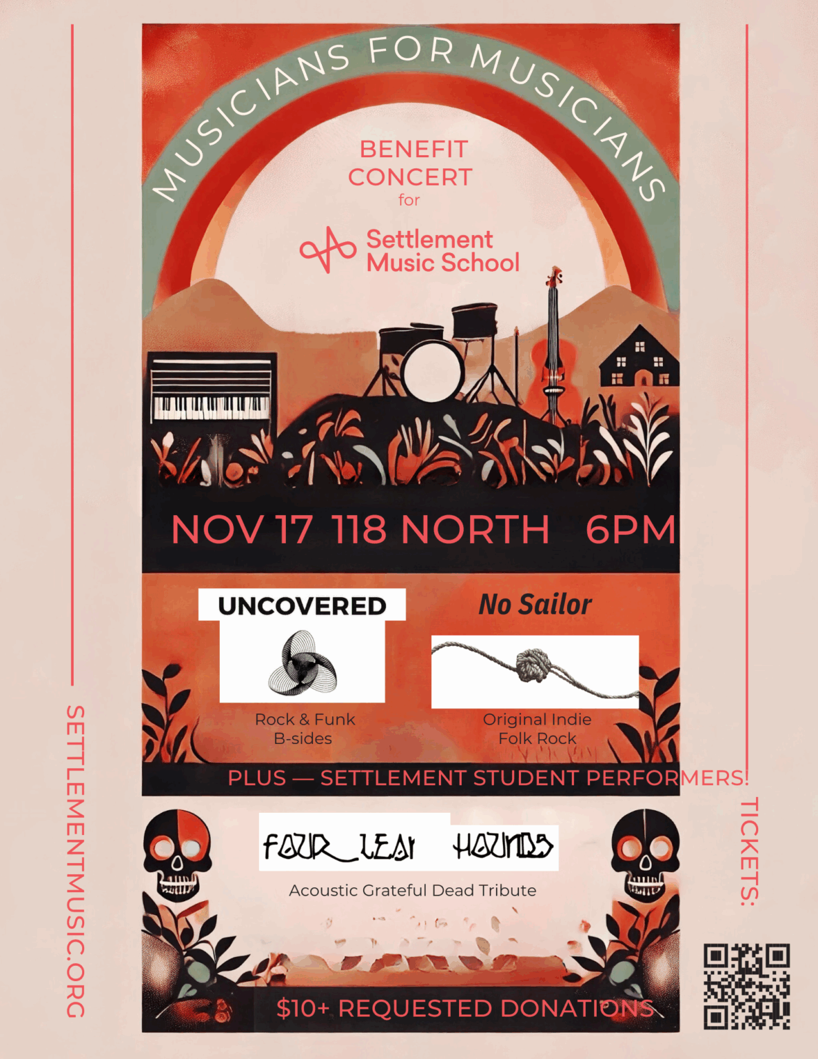 Musicians For Musicians: Philly Bands Supporting Settlement Music ...